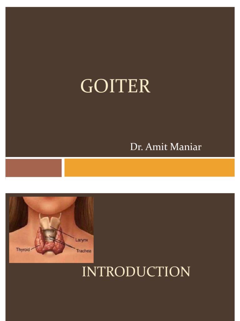 Goiter | PDF
