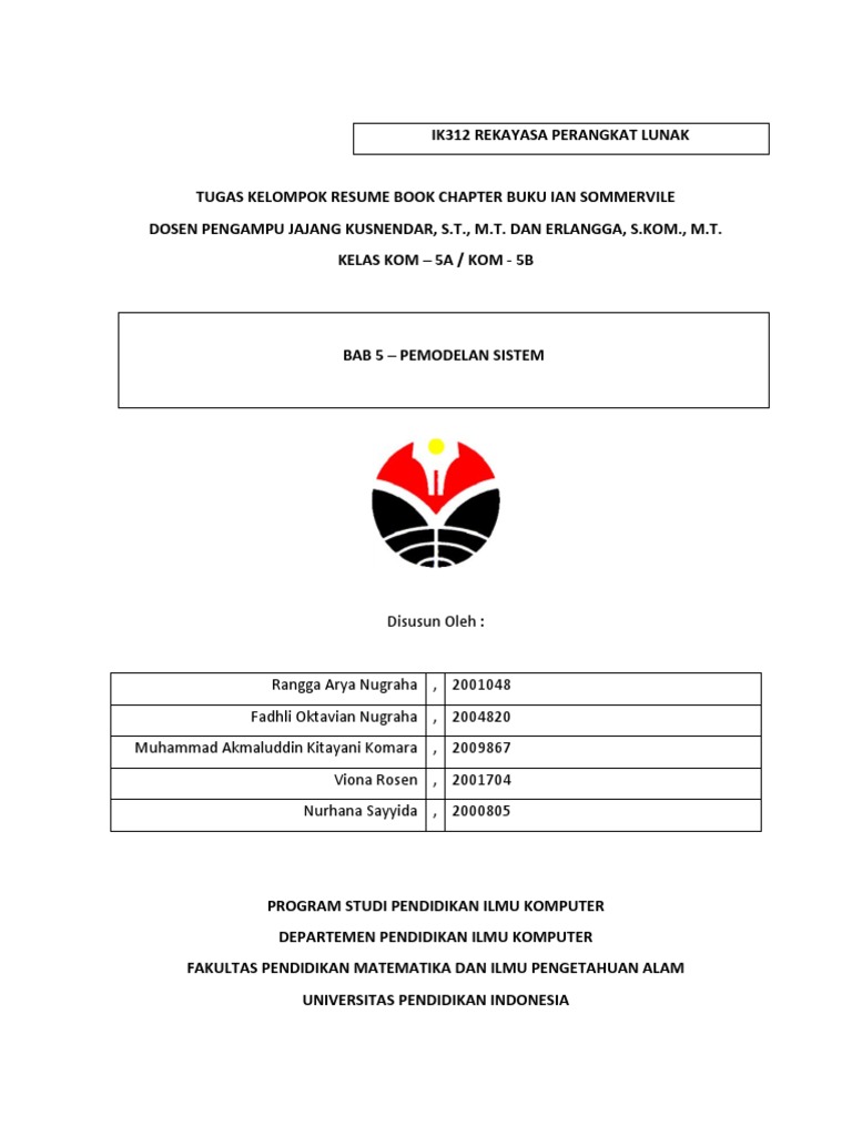 Tugas Chapter Book RPL Kelompok 4 | PDF