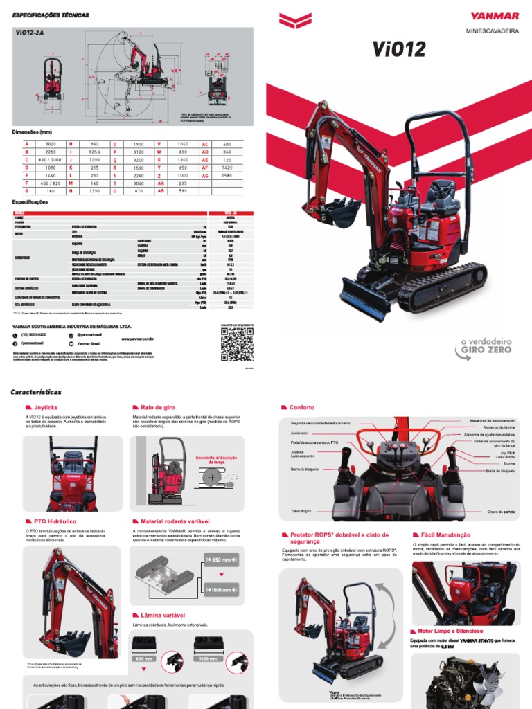 Ficha Tecnica VIO12 | Download grátis PDF | Motores | Veículos