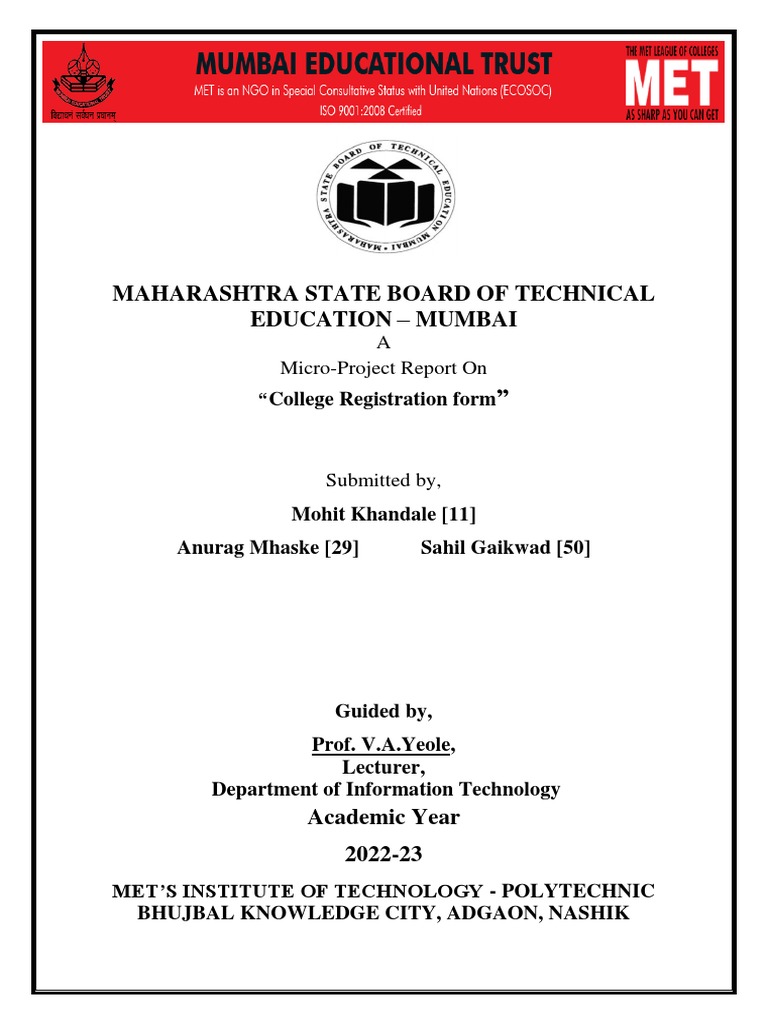 DSU Microproject | Download Free PDF | Rubric (Academic) | Teachers DSU Microproject | Download Free PDF | Rubric (Academic) | Teachers
