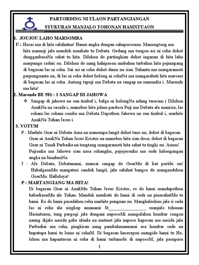 Acara Syukuran Penabalan | PDF