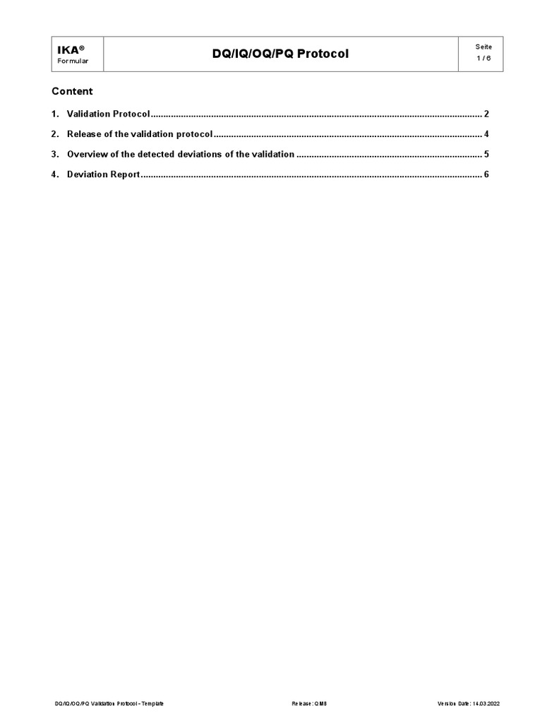 DQ - IQ Documents | PDF | Verification And Validation | Computing