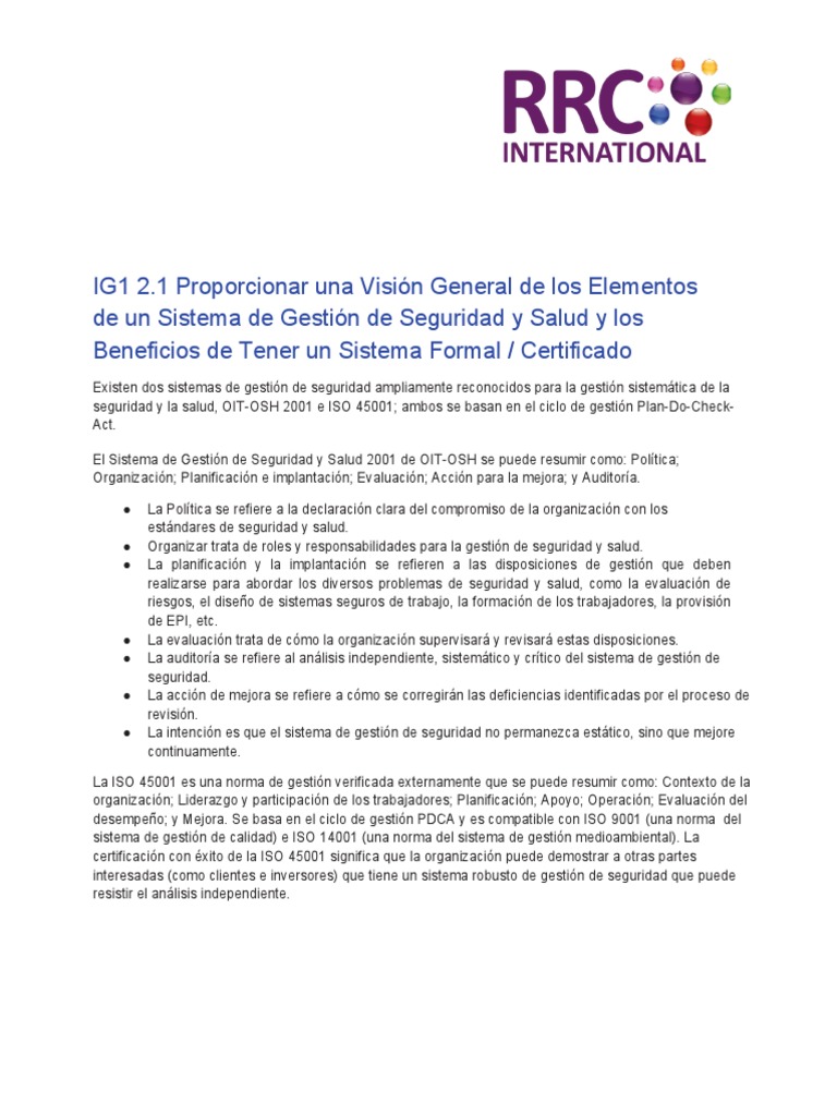 IG1 Elemento 2 Puntos Clave | PDF | Valores | Planificación
