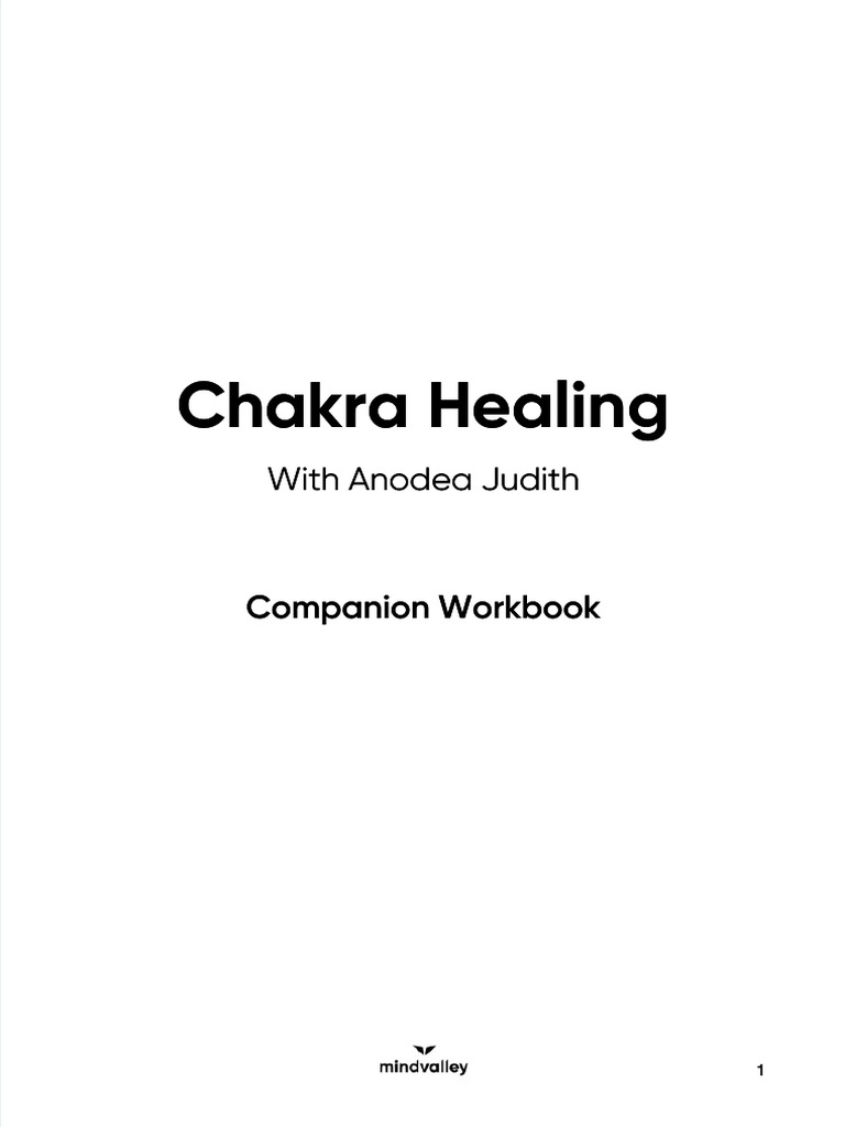 Chakra Healing With Anodea Judith Quest Workbook PDF | PDF | Chakra ...