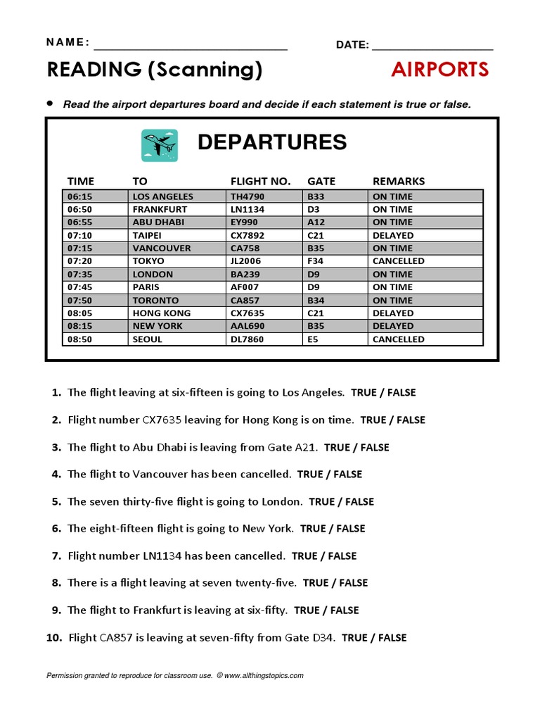 Read Scanning Airports TF | PDF