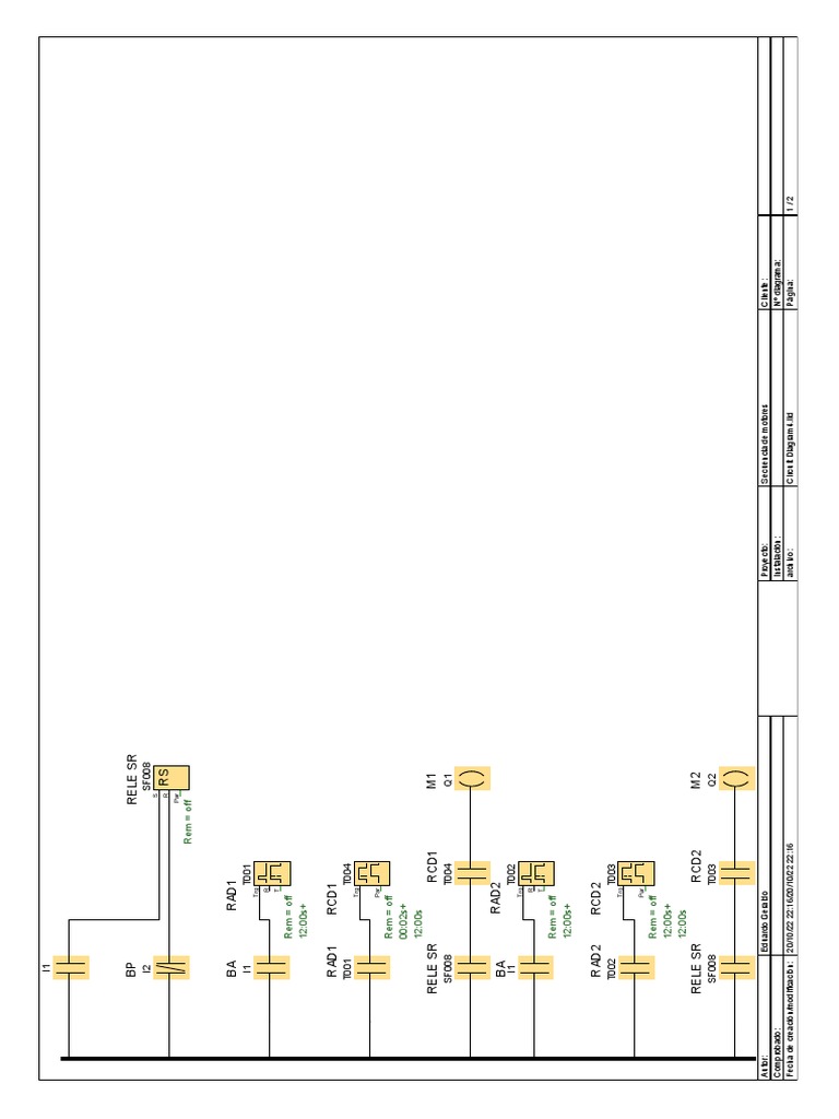 LOGO!Soft Comfort - Circuit Diagram4 | PDF | Relé | Magnetismo