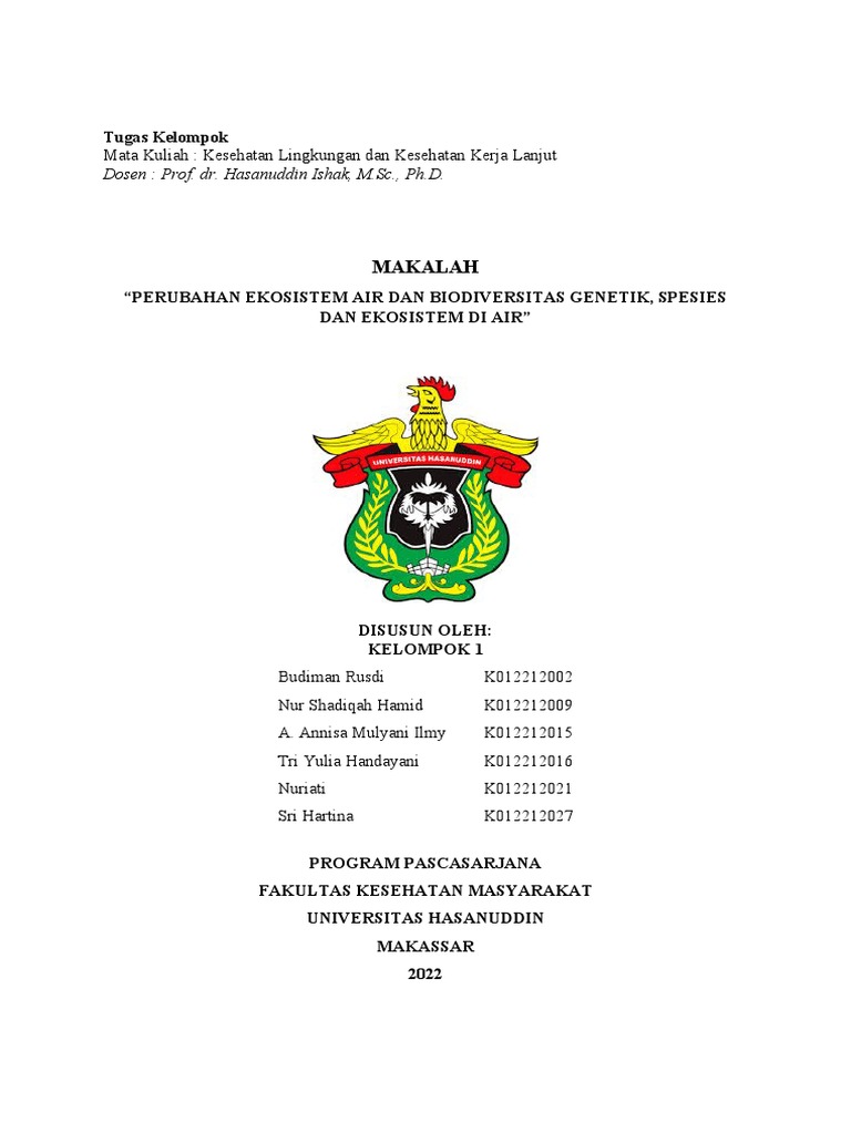 Makalah KLKK Kelompok 1 | PDF