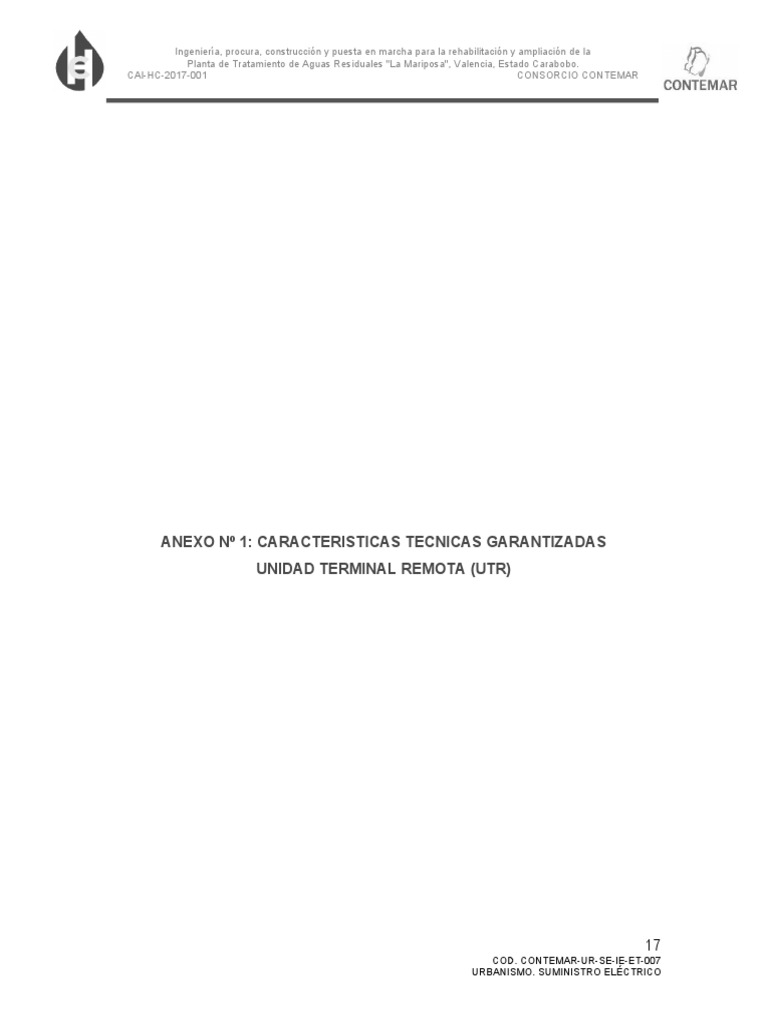 CTG - Unidad Terminal Remora - Rtu | PDF | Protocolos de red | Red de ...