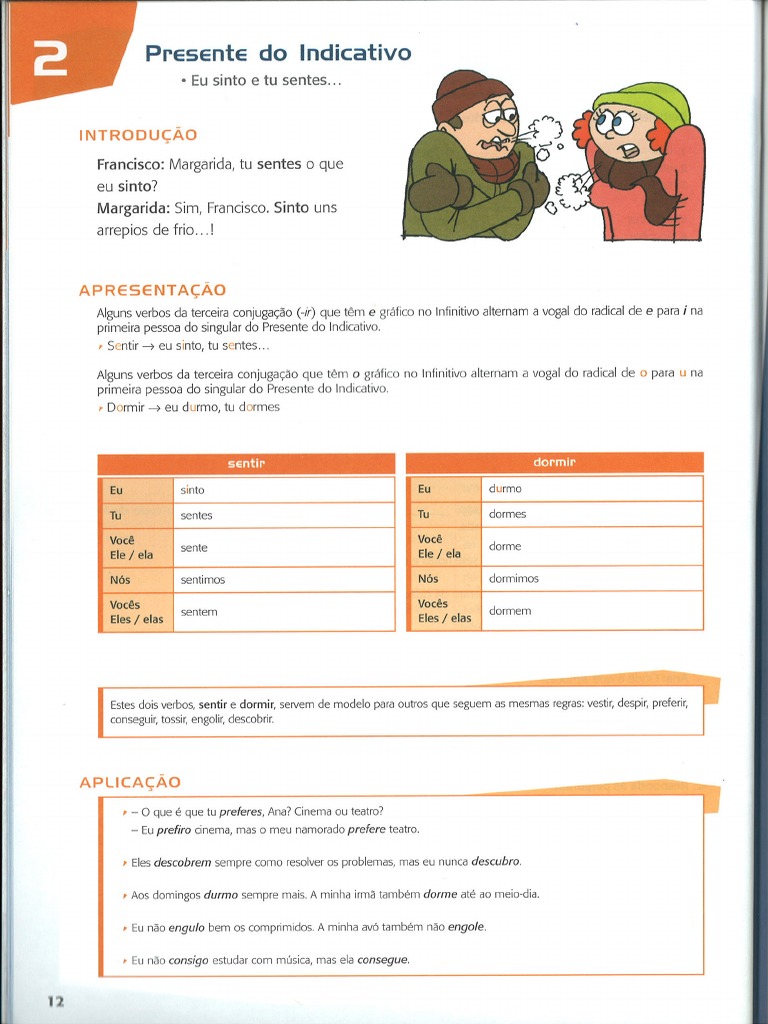Presente Indicativo - Gramática Aplicada A1-B1 | PDF