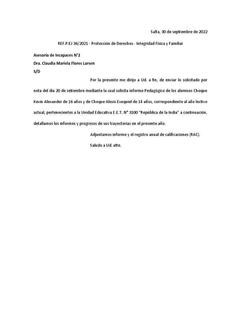 Choque Kevin - Alexis | PDF