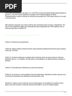Questionário ASRS-18 para TDAH Adulto | PDF | Transtorno de déficit de ...