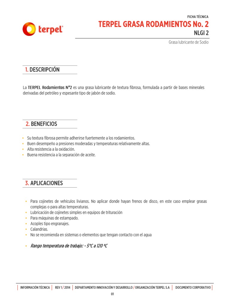 RODAMIENTOS No. 2 | PDF | Rodamiento (Mecánico) | Lubricante