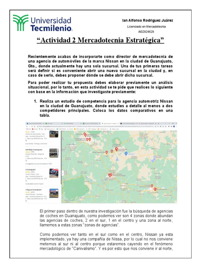 Actividad 2 Merca | PDF | Marketing | Economias