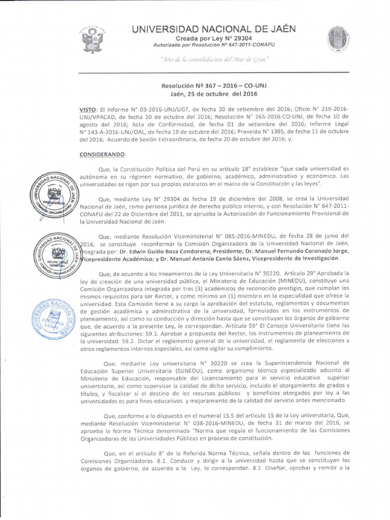 Reglamento General de Grados Académicos y Titulos Profesionales | PDF