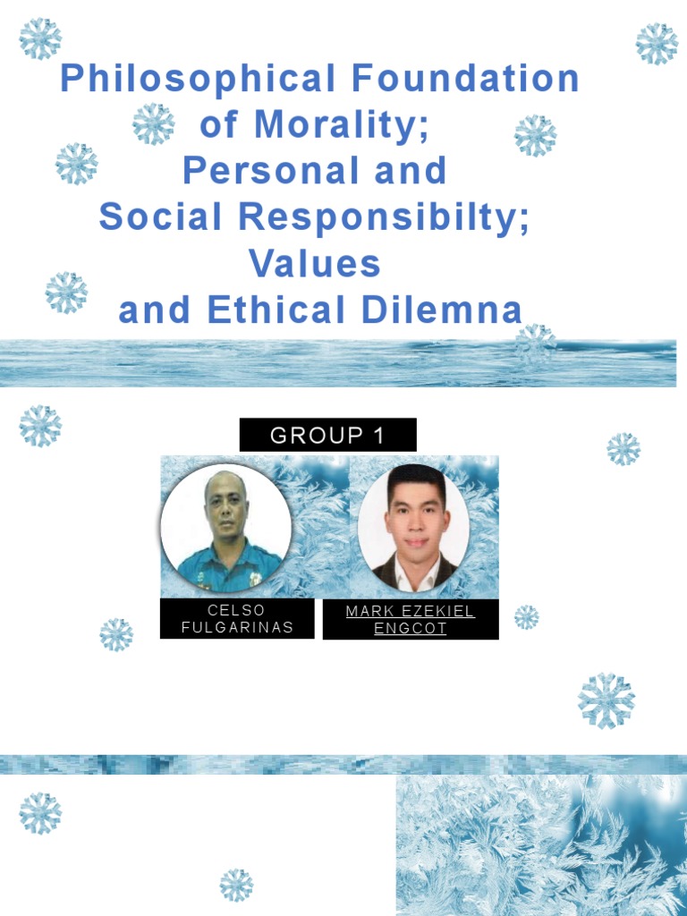 Ethics Group 1 | PDF | Morality | Thought