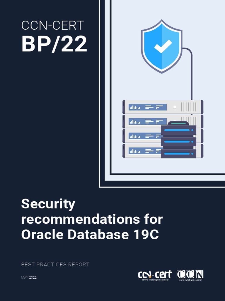 Ccn Cert Bp22 Security Recommendations For Oracle Database 19c 2 Pdf Databases Security