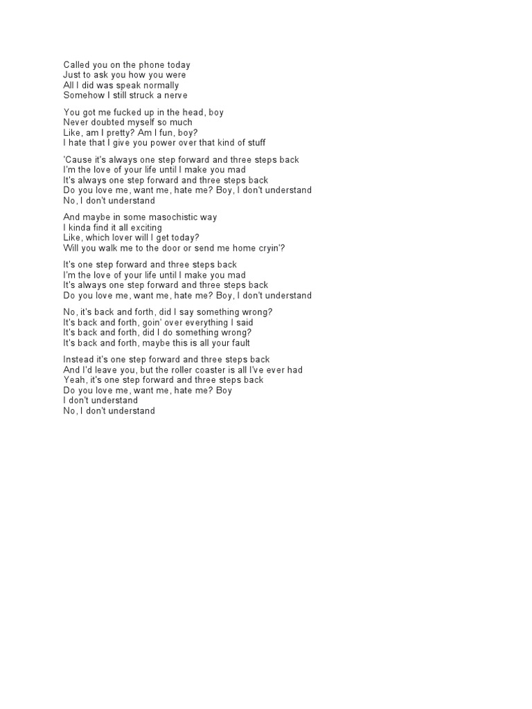 Phone call leads to doubts and confusion | PDF