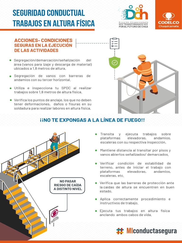 42.-Afiche - SC - Trabajos en Altura Física | PDF