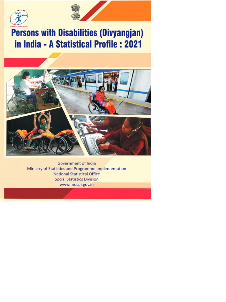 Persons With Disabilities (Divyangjan) in India - A Statistical Profile ...