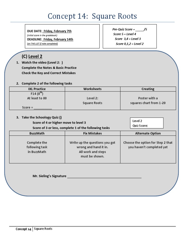 Square Roots | PDF | Square Root | Numbers