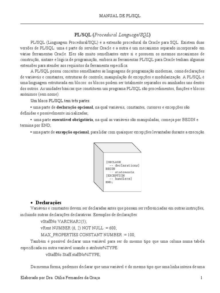 Tema PL SQL 2022 Pag01 A 15 | PDF | PL/SQL | SQL