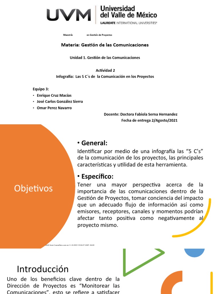 Actividad 2 Infograf A 5 Comunicaciones PDF | PDF