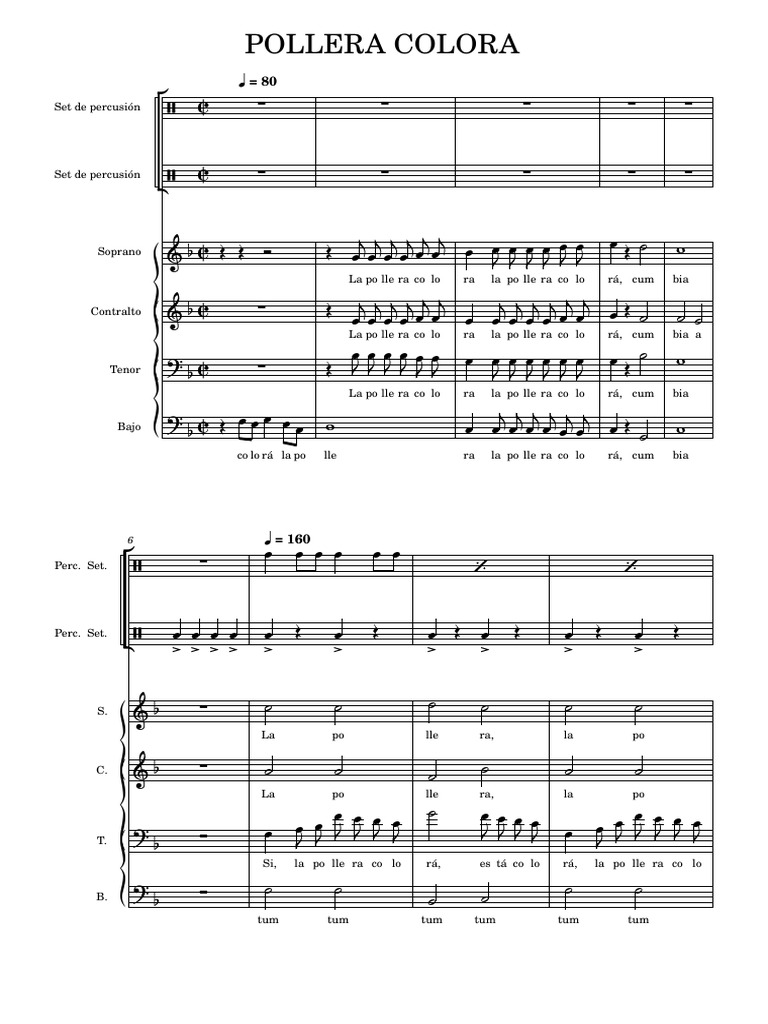 Pollera Colora | PDF