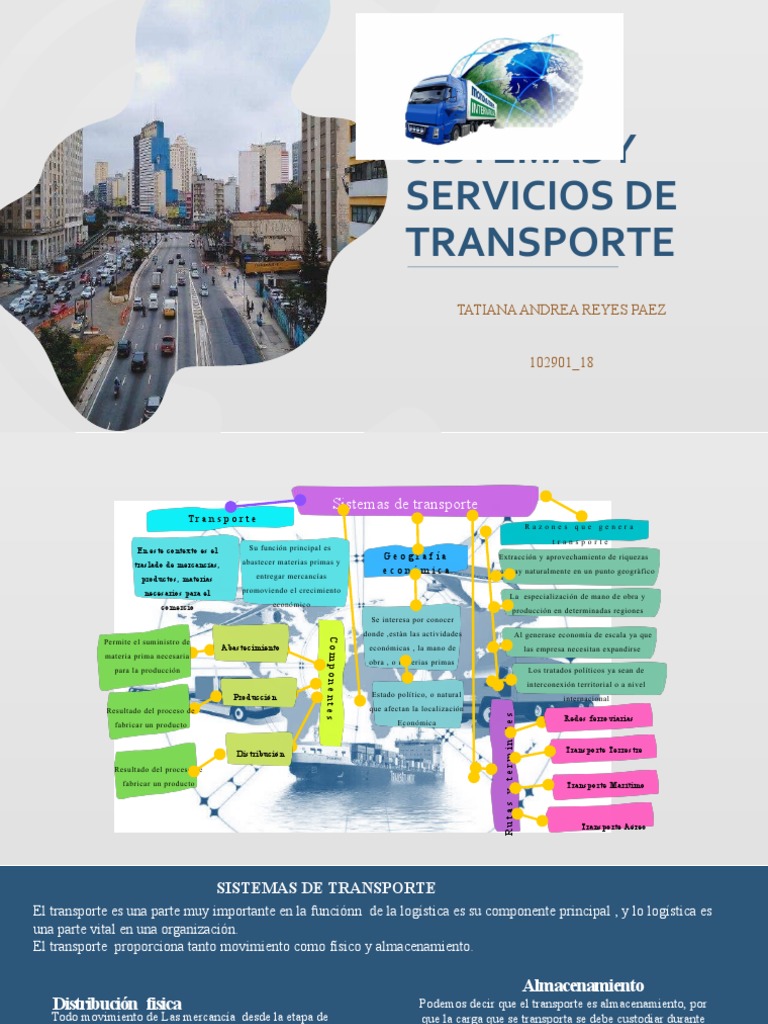 Sistemas y Servicios de Transporte | PDF | Transporte | Gestión de la cadena de suministro
