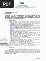PNP MC 2022 01 Guidelines and Procedure in The Disposal of The Revords of PNP Offices Units | PDF