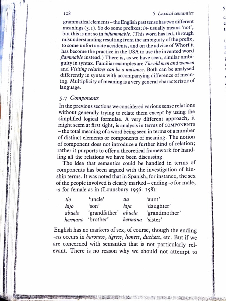 Semantics UNIT 2 - C | PDF