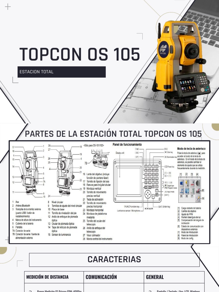 Topcon Os 105 | PDF | Informática