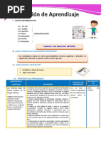 SESIÓN DE 5° Leemos y Comprendemos Un Texto "El Día Del Niño" | PDF | Comprensión lectora ...