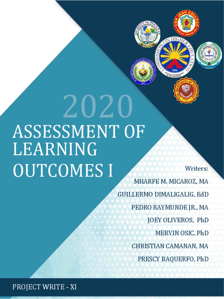 Assessment of Learning Outcomes I | PDF | Educational Assessment ...