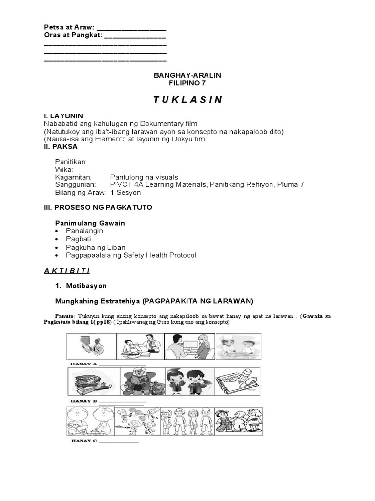 ARALIN 4 Dokyu Film | PDF