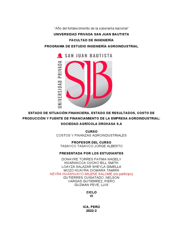 Agrokasa LRPD 2 | PDF | Contabilidad | Business