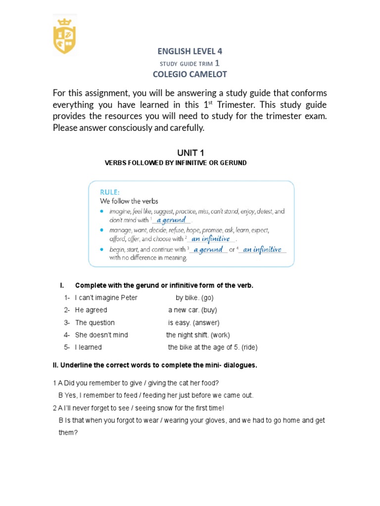 English L4 Study Guide Trim 1 STUDENTS | PDF | Linguistics | Language Mechanics
