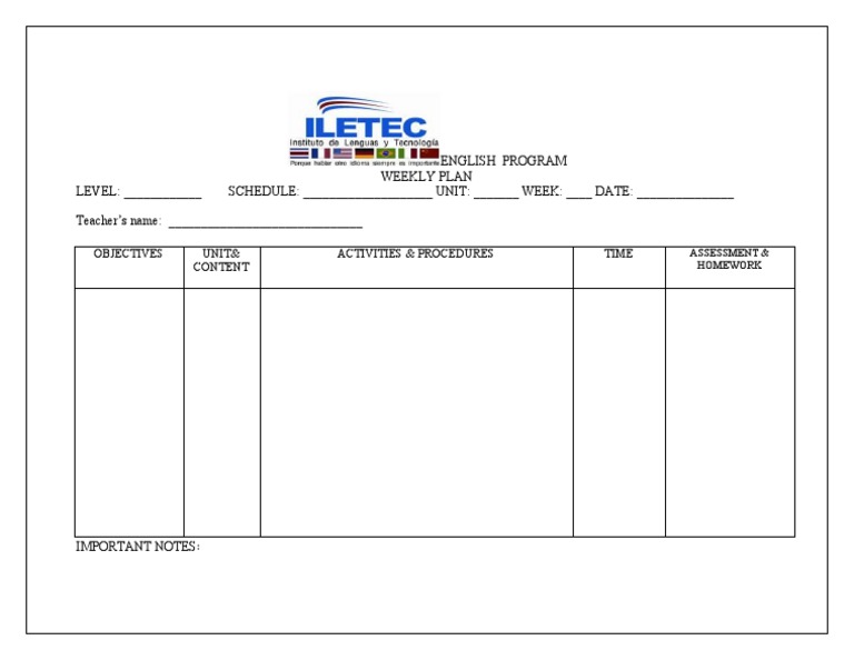Lesson Plan Sheet | PDF