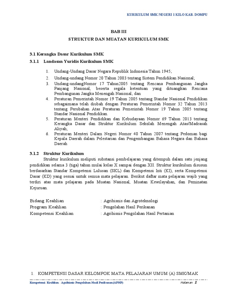 Dokumen 1 Bab Iii Aphp Pdf