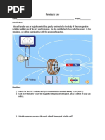PhET Electromagnetic Induction Experiment | PDF | Electromagnetic ...