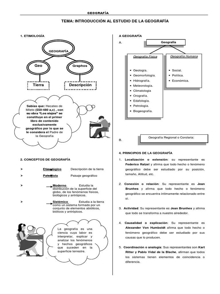 Geografía 1 | PDF | Geografía | Tierra