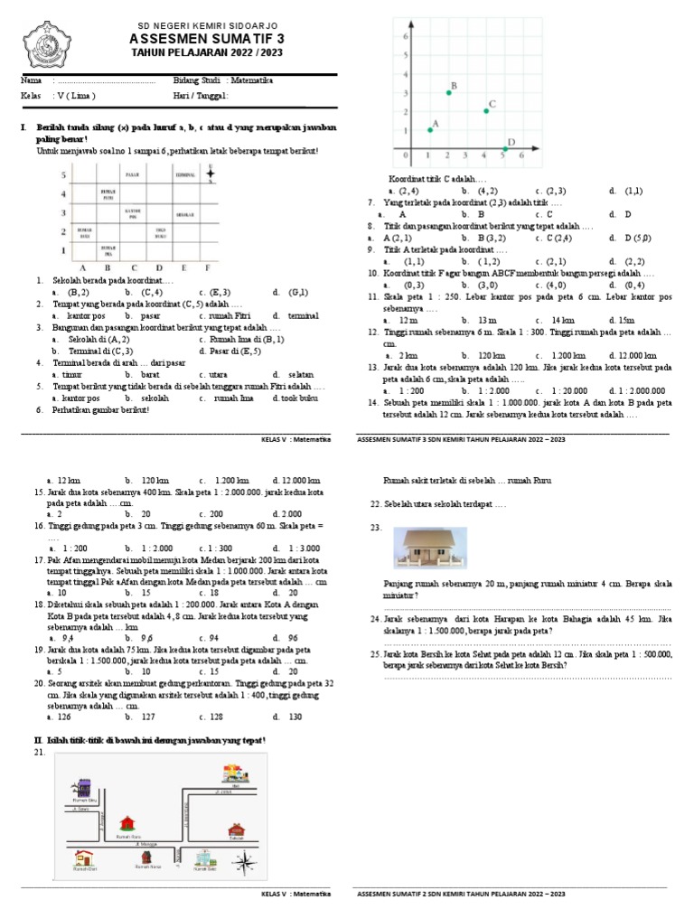 Soal AS3 Matematika Kelas 5 | PDF