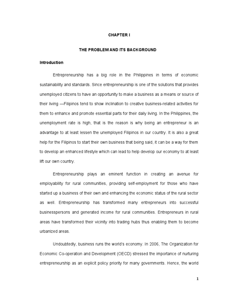 Chapter I V Done. | PDF | Entrepreneurship | Survey Methodology