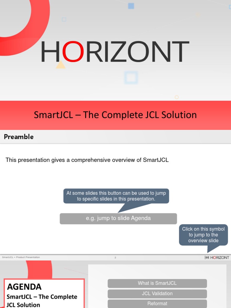 SmartJCL - Product Presentation | PDF | Proprietary Software | Operating System Families