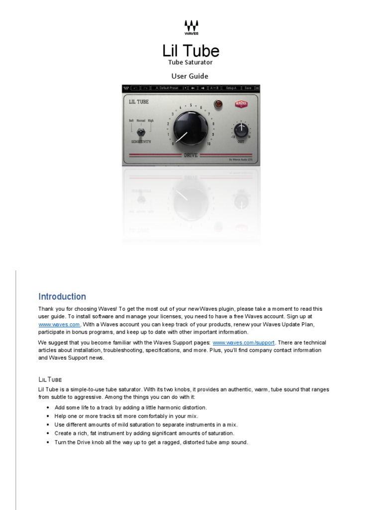 Lil Tube | PDF | Vacuum Tube | Sound Technology