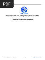 Monthly HSSE Inspection Checklist | PDF | Personal Protective Equipment ...
