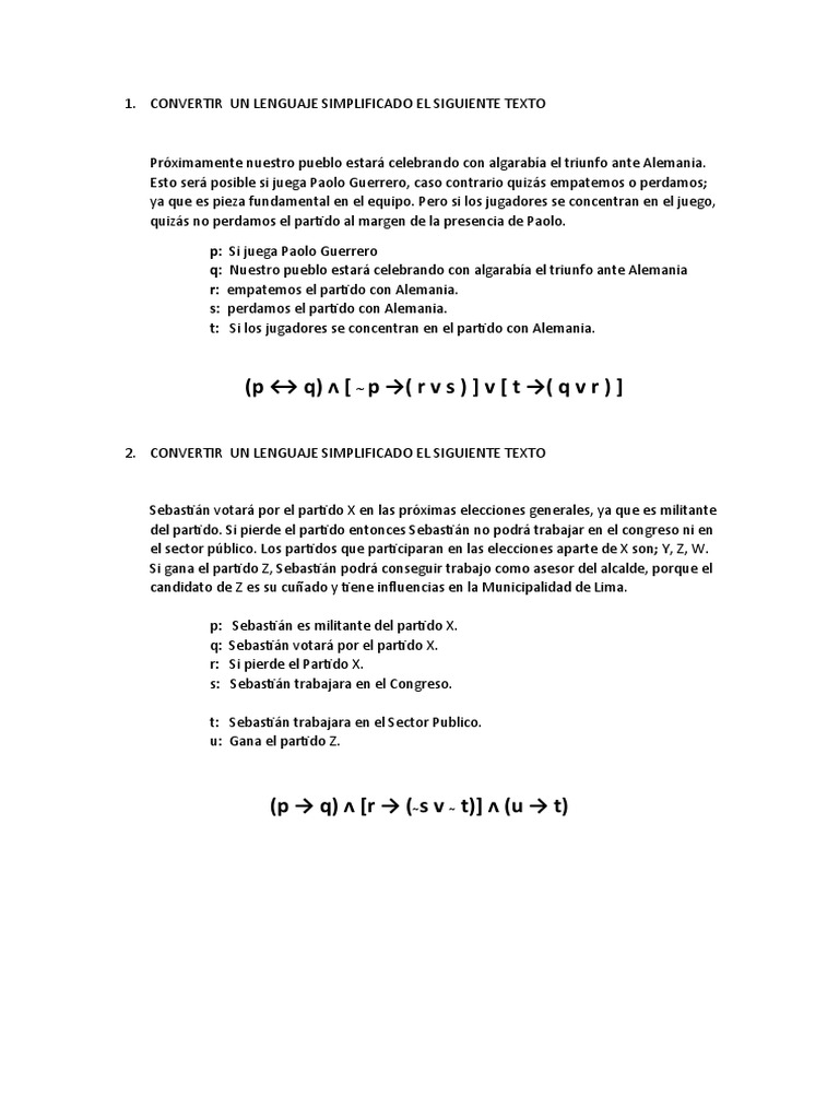 Logica 2 | PDF