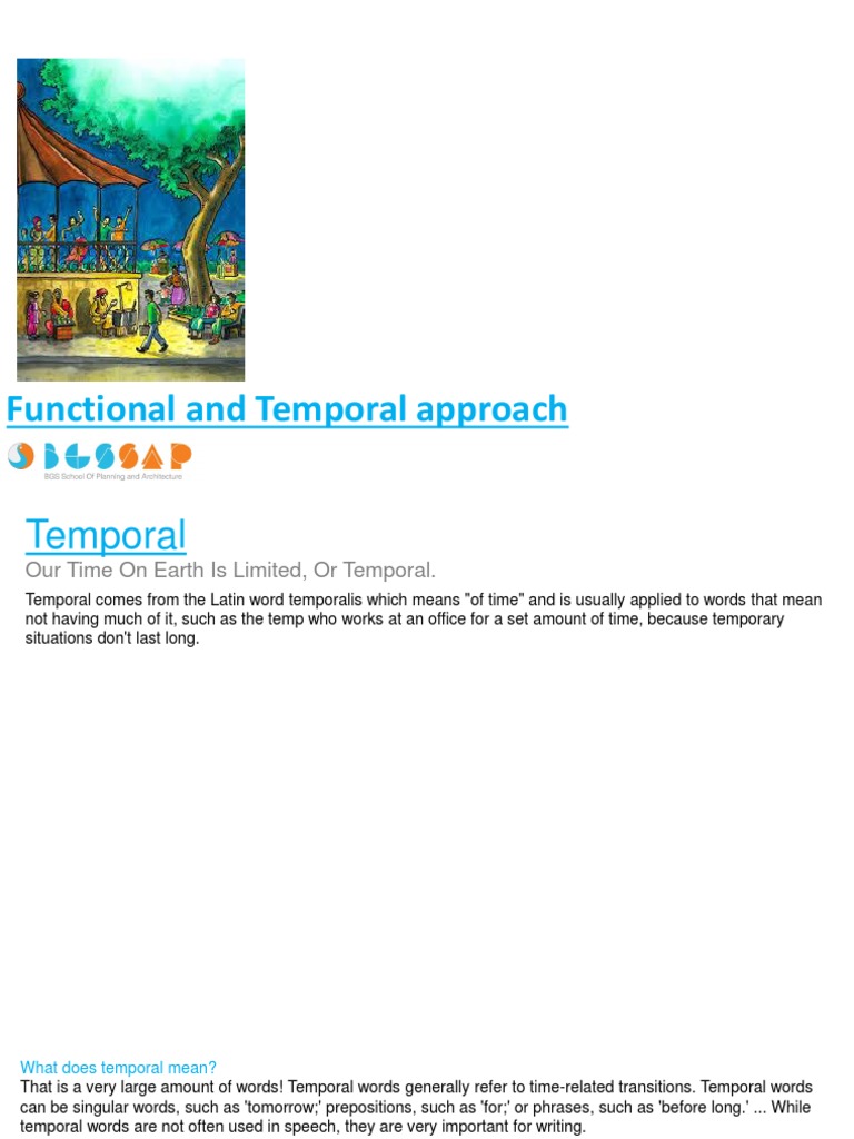Understanding Temporal Words and Settings | PDF