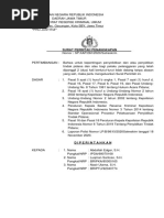 Contoh Surat Perintah Penyidikan | PDF