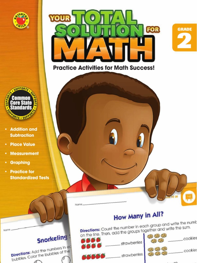 Your Total Solution For Math-Second Grade | PDF