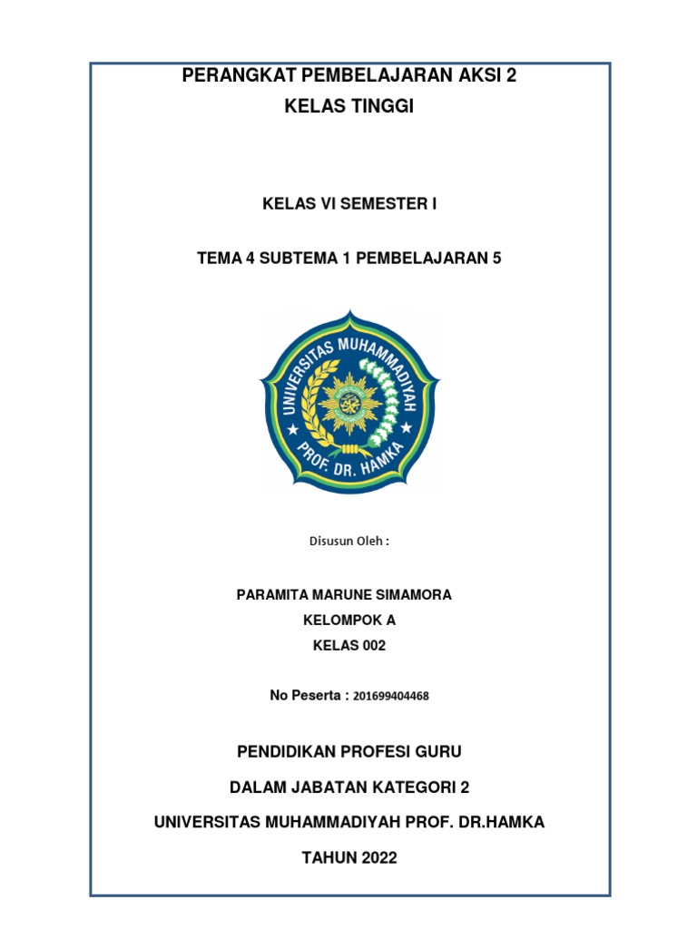 Perangkat Aksi 2 Paramita Marune Simamora | PDF